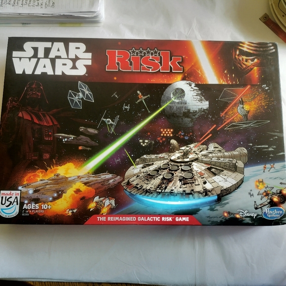 Hasbro | Toys | Hasbro Star Wars Risk Game Red Black White | Poshmark